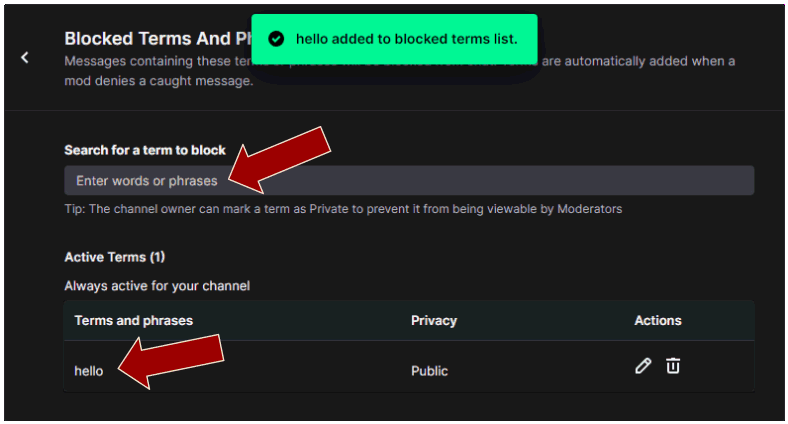 How to ban words from being used in a Text To Speech (TTS) Twitch ...