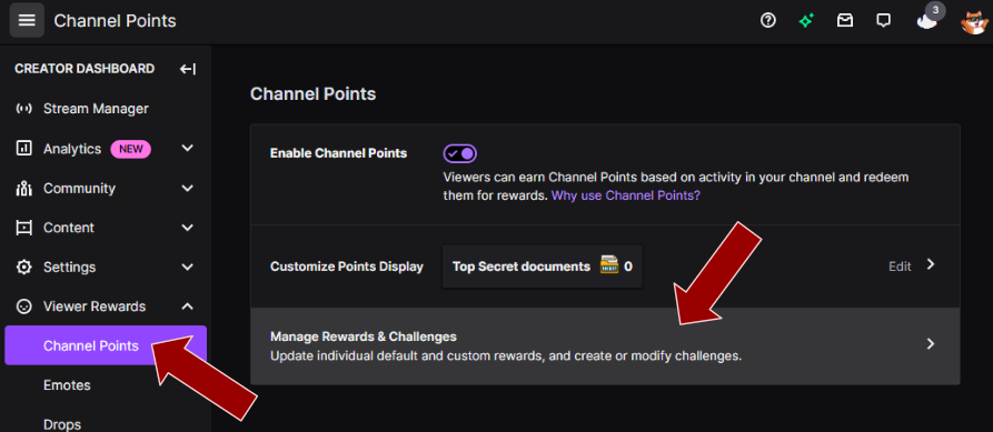 How to create a Twitch channel point reward for Text To Speech (TTS)