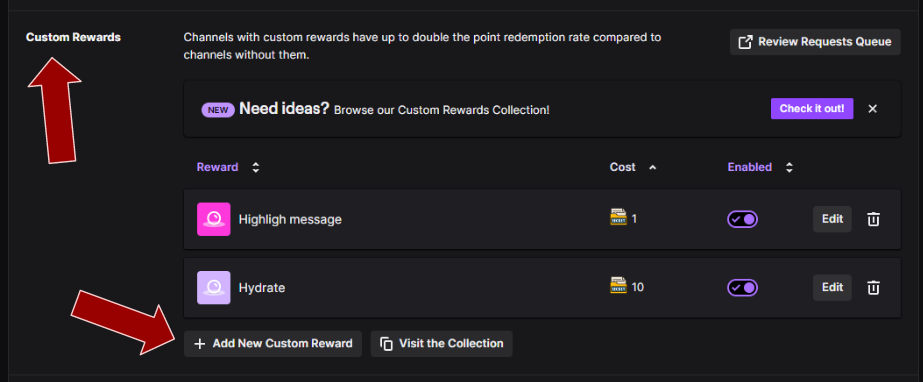 How to create a Twitch channel point reward for Text To Speech (TTS)