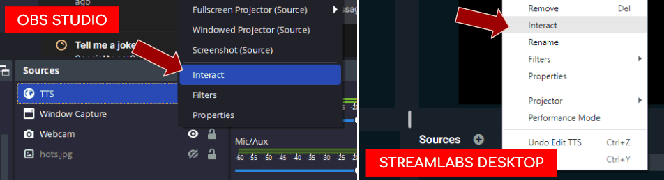 How to add a Text To Speech (TTS) browser source in OBS Studio and Streamlabs Desktop